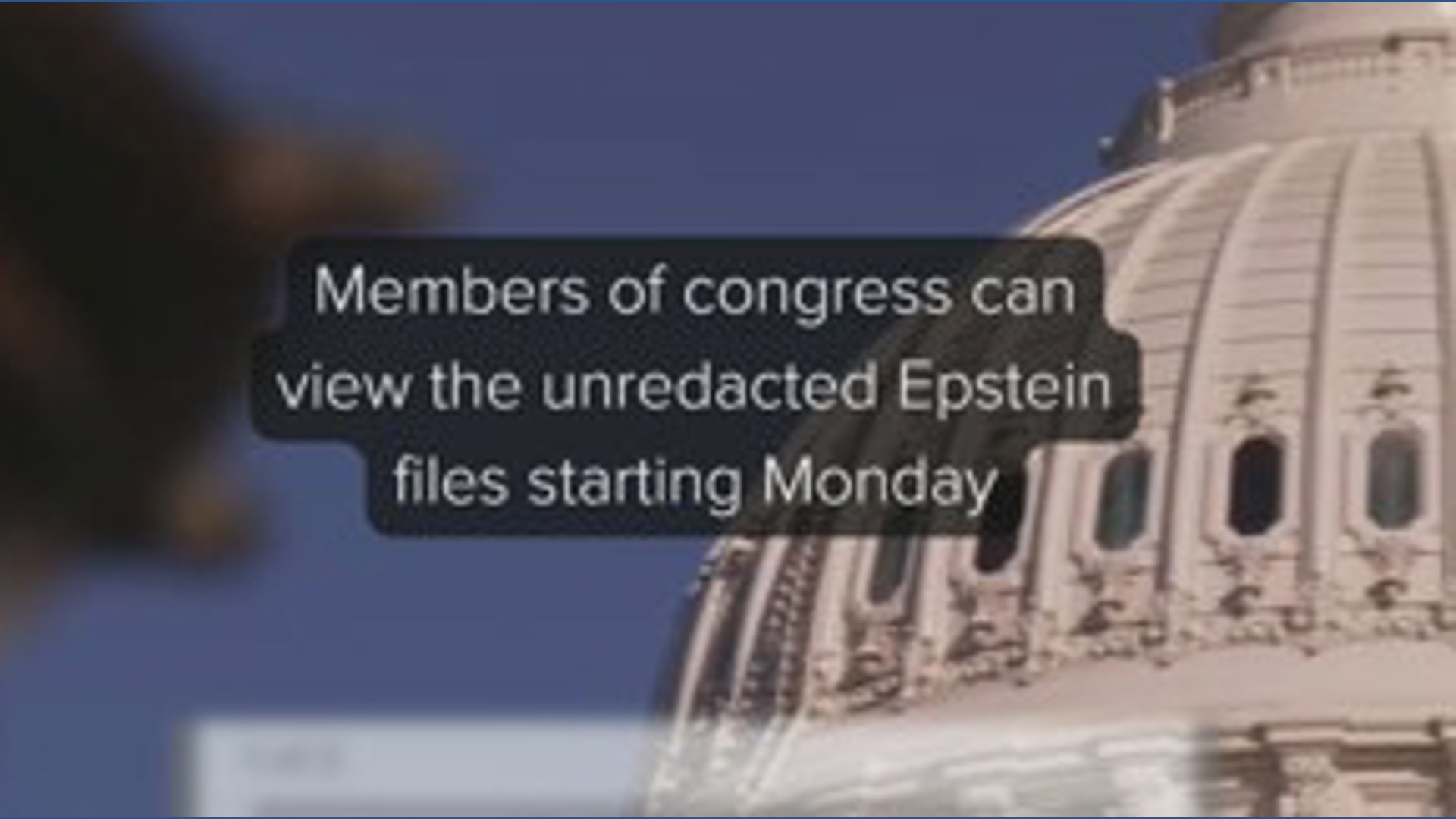 Members of Congress can view the unredacted Epstein files starting Monday
