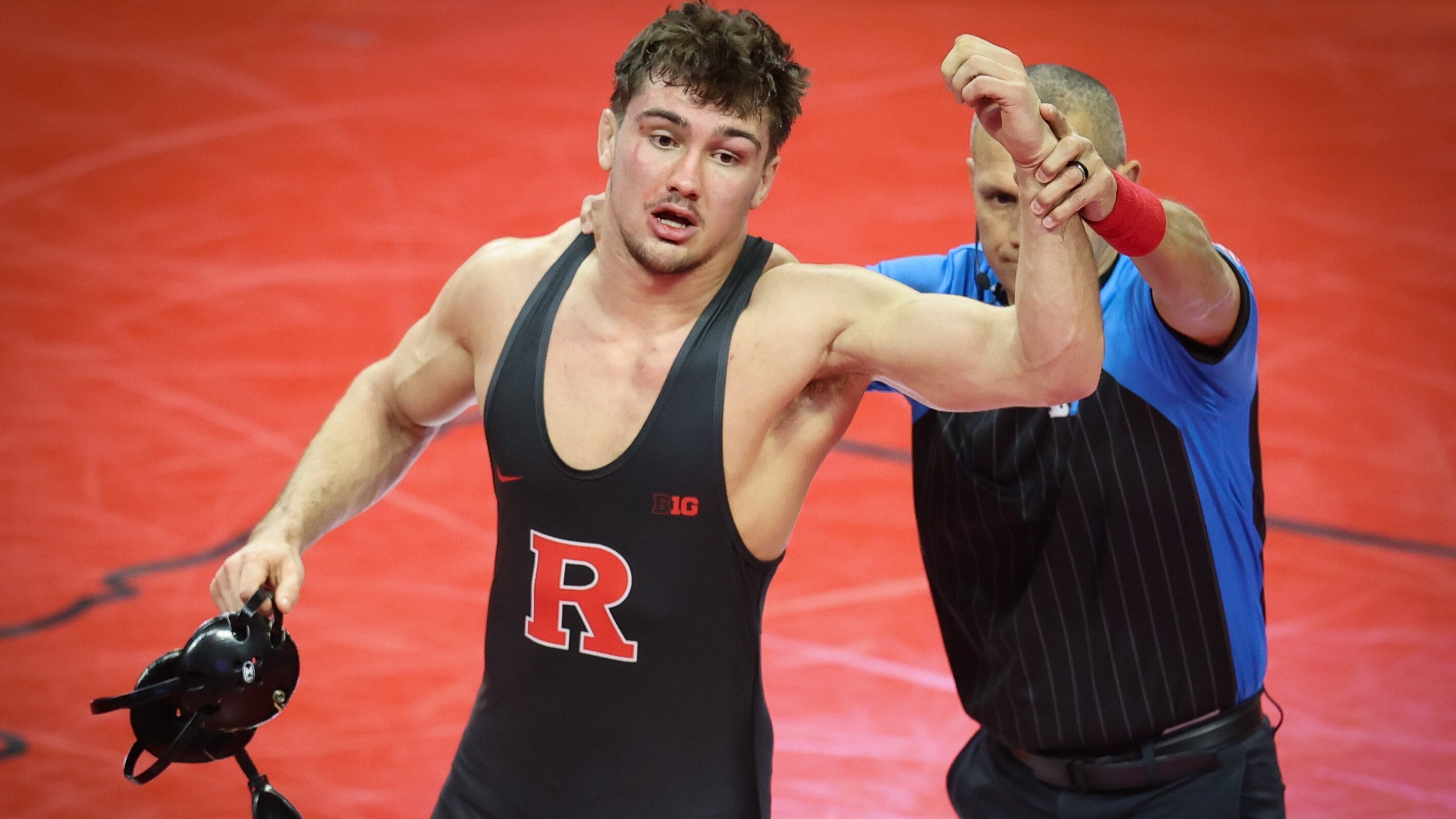 Transfer’s sudden victory pin gives Rutgers wrestling historic upset a ...