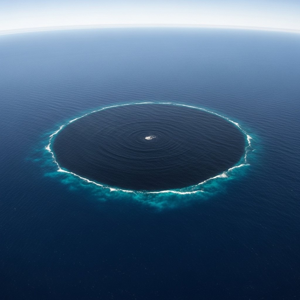 Darkwaves reveal long-lasting ocean shadow zones