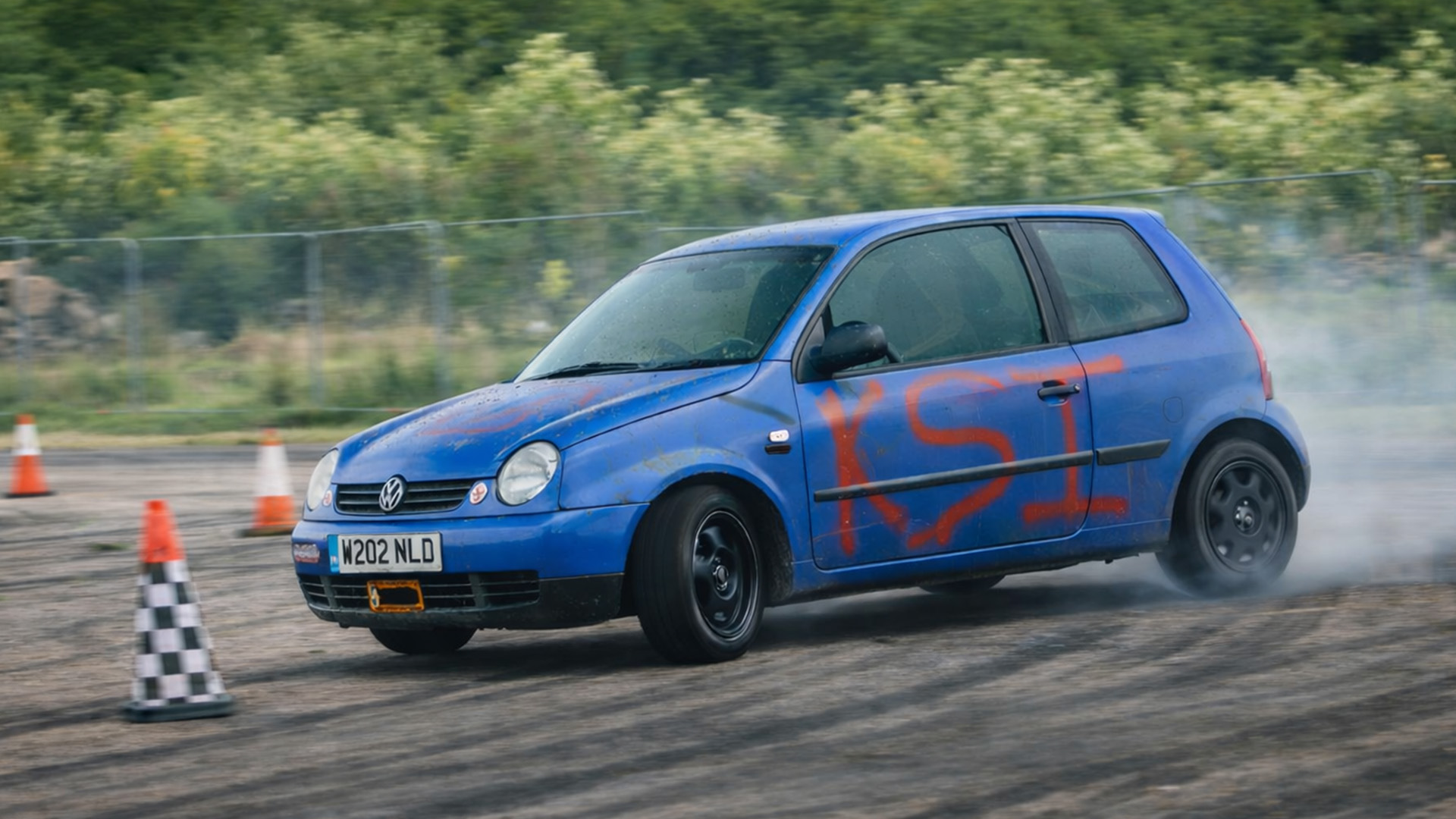 We took KSI’s abandoned Lupo to the track