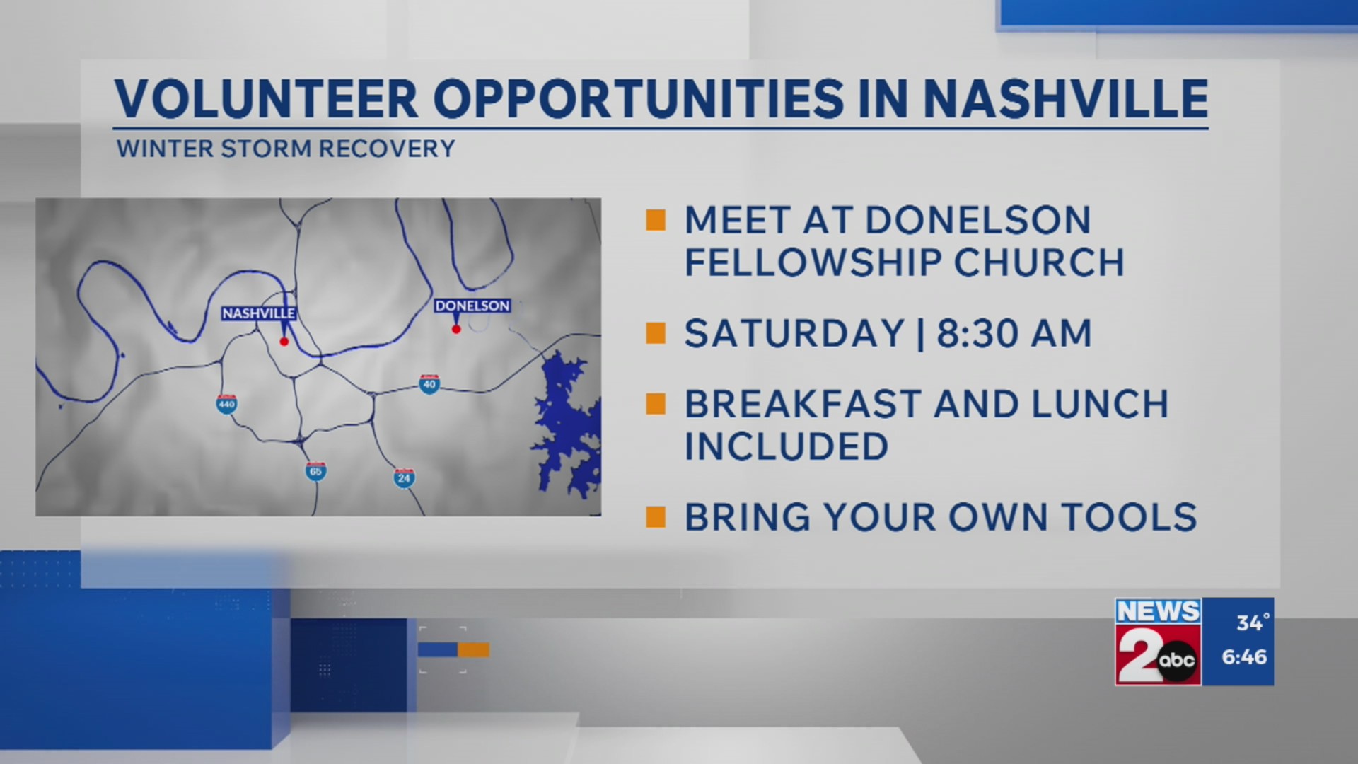 Volunteer opportunities in Nashville