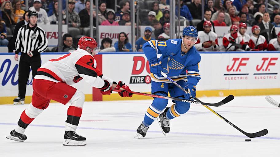 The Athletic's recent power ranking reveals a Blues player who has to ...