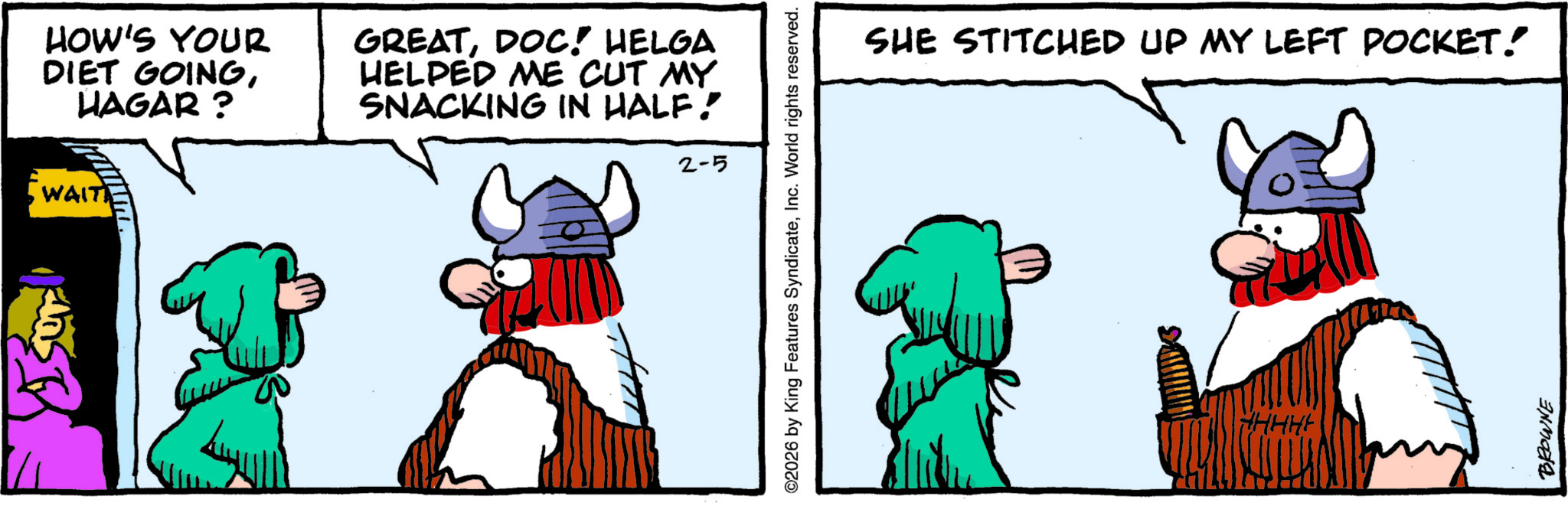 Hagar the Horrible by Chris Browne