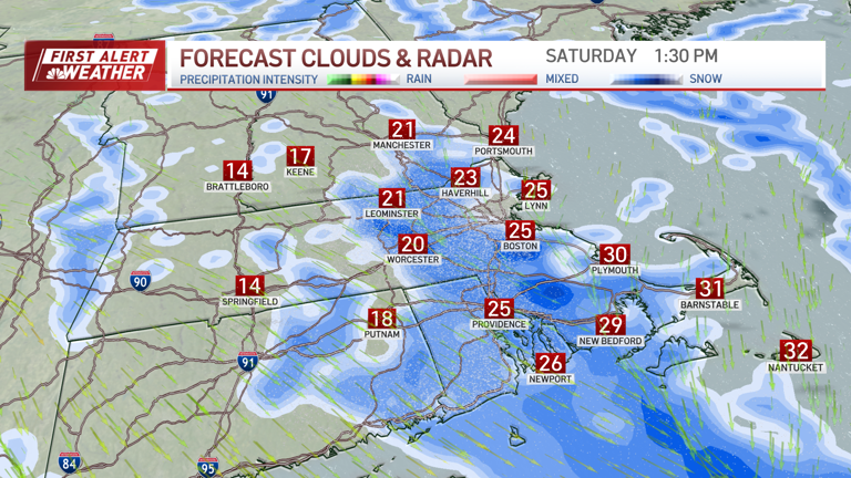 First alert: Latest on snow slamming parts of Mass., and why it's happening
