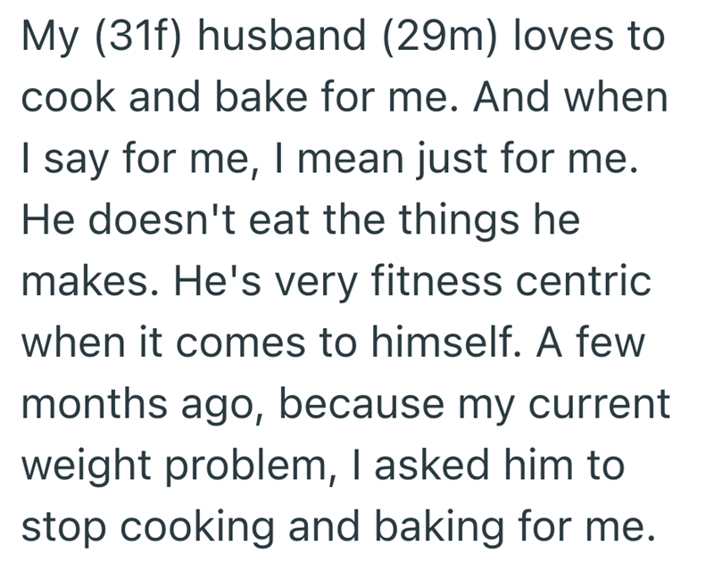 29-year-old husband stops cooking for his wife, only cooks for female ...