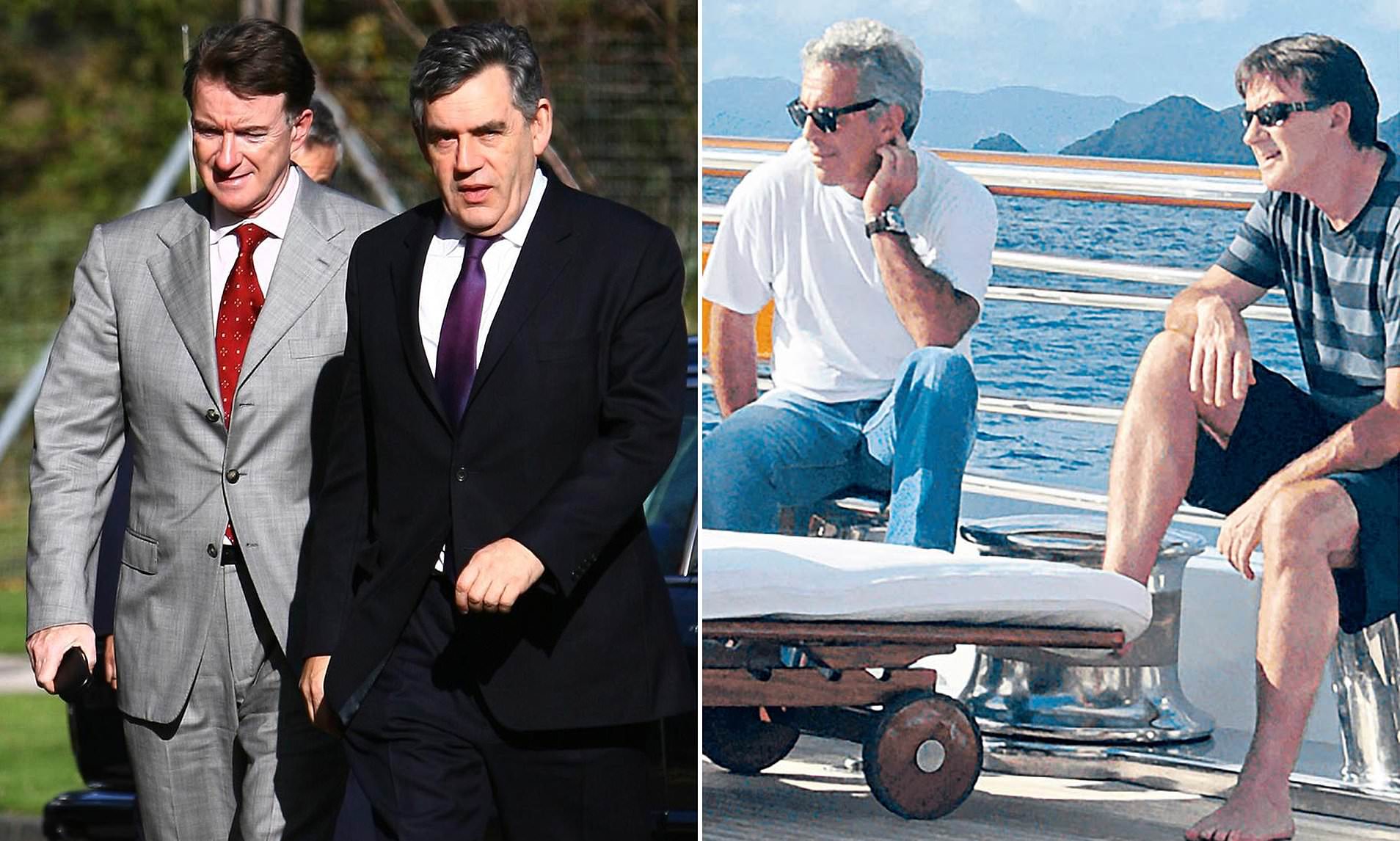Gordon Brown unleashes on Mandelson, says he believes Epstein emails ...