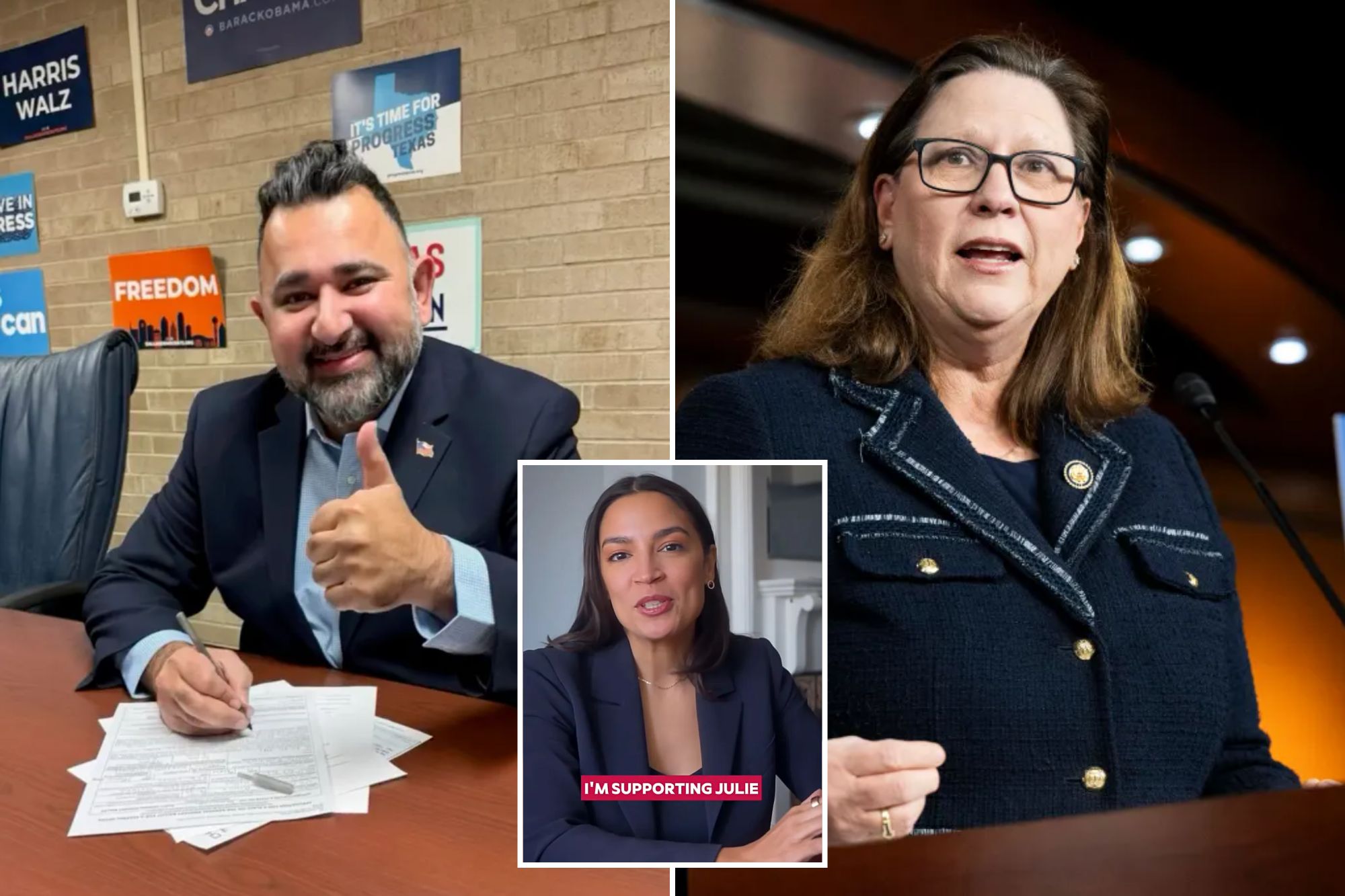 DSA furious with AOC shunning radical candidate in favor of moderate Dem