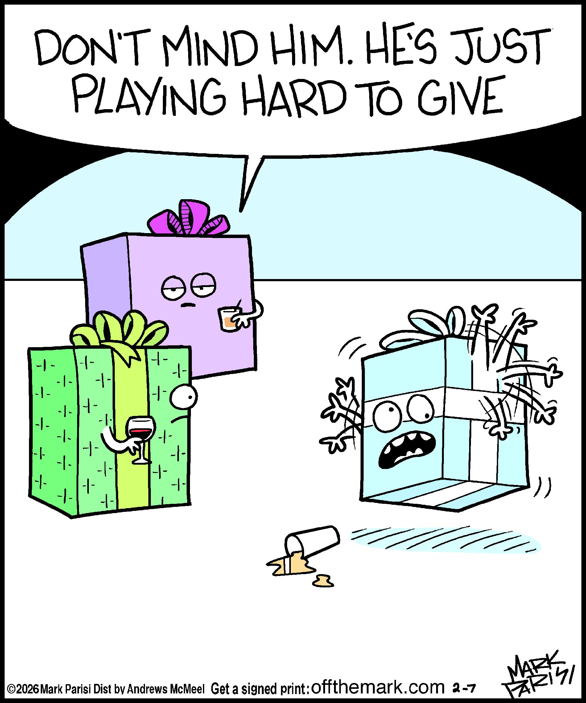 Off the Mark by Mark Parisi