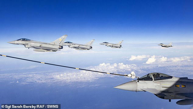 RAF sends six Typhoon fighter jets to Cyprus as fears grow of US strike ...