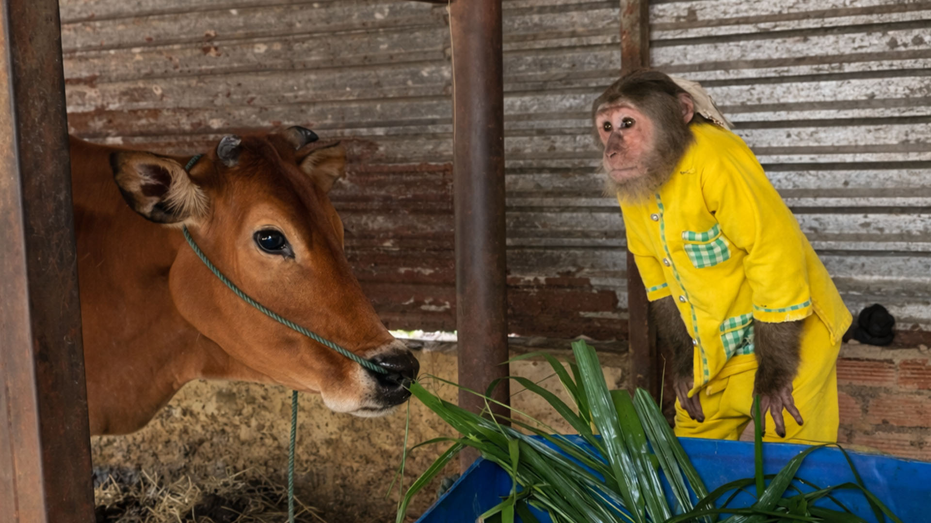 Cutis Learns How to Feed the Cow