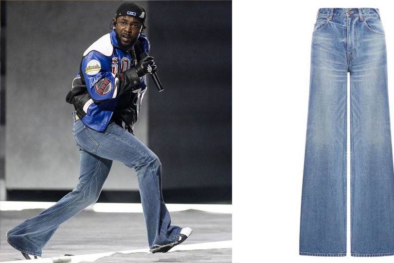 How Kendrick Lamar's bootcut jeans went viral at the Super Bowl