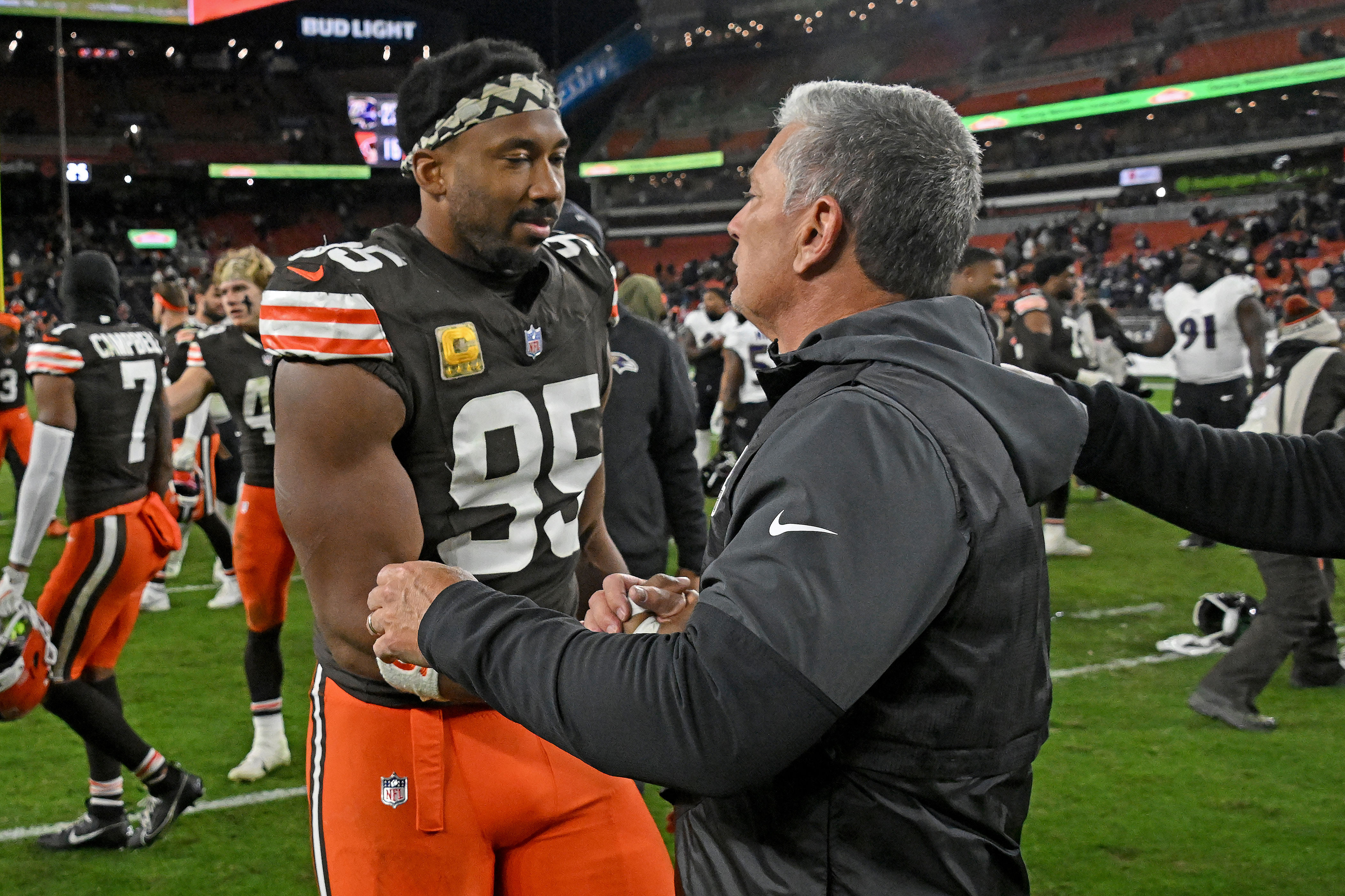 Browns: Jim Schwartz on Garrett’s greatness and missing out on HC