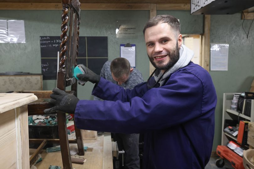 The Stoke-on-Trent furniture restoration charity transforming lives