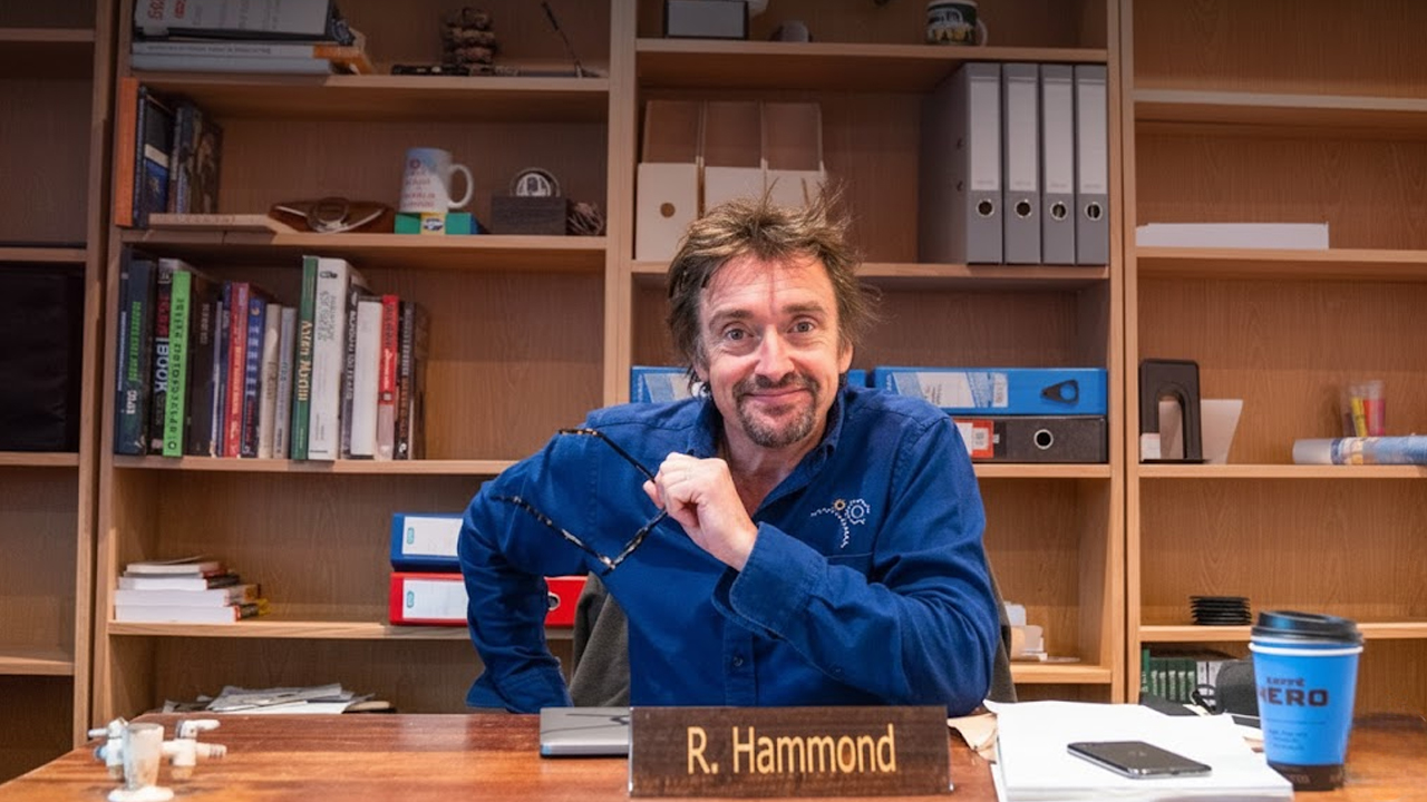Inside Richard Hammond’s office?