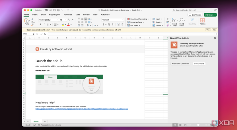 I paired Microsoft Excel with Claude, and it beats Copilot at its own game