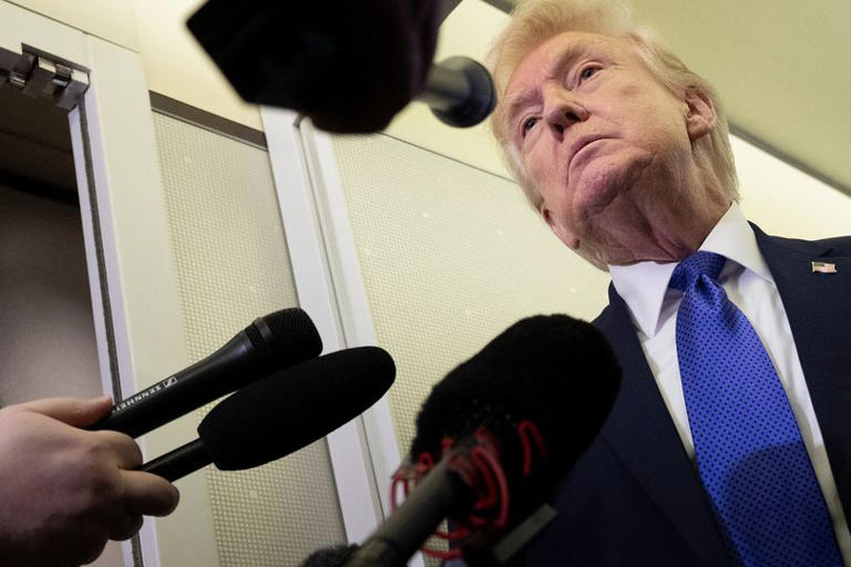 Trump berates another female reporter for asking about deporting ...