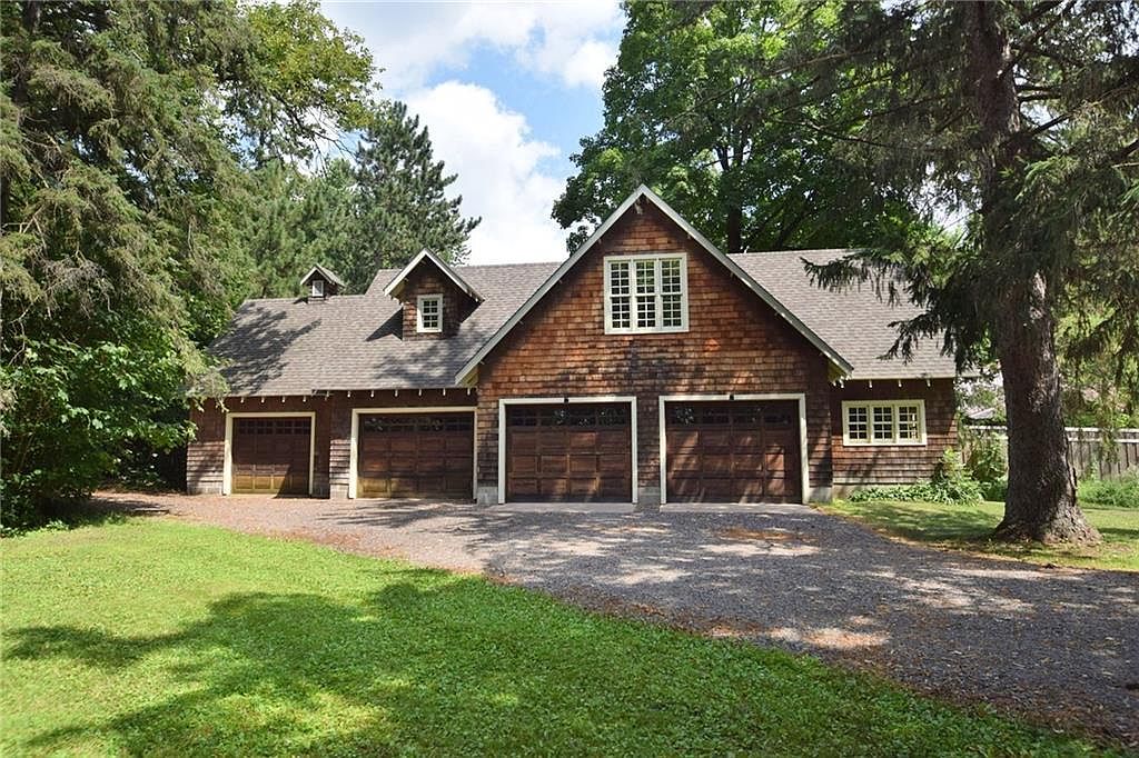 1917 lakeside retreat in Grantsburg, Wisconsin, featuring 480 feet of ...