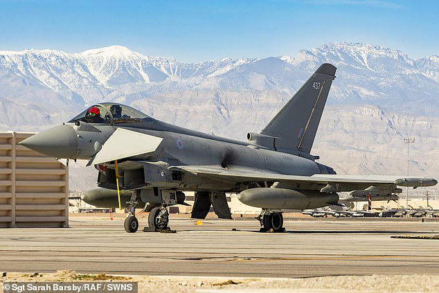 RAF sends six Typhoon fighter jets to Cyprus as fears grow of US strike ...