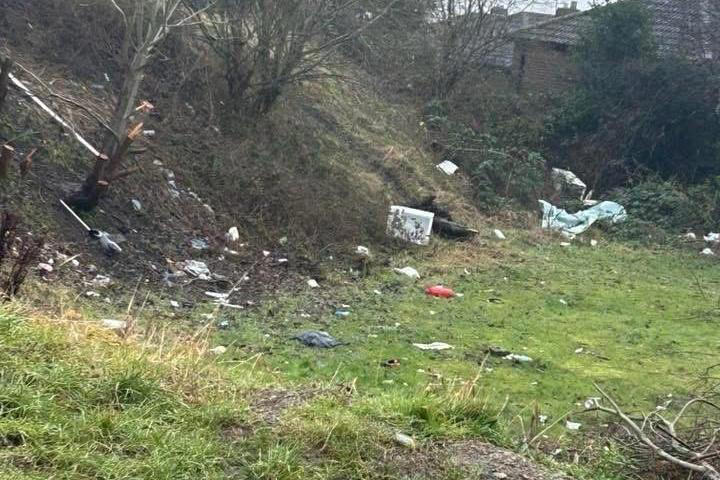 Councillors form litter pick group as Gomersal 'dumping' ground gets tidied