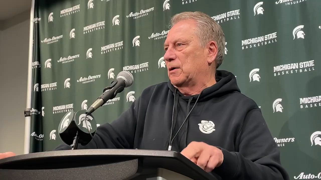 Michigan State head coach Tom Izzo on personnel decisions