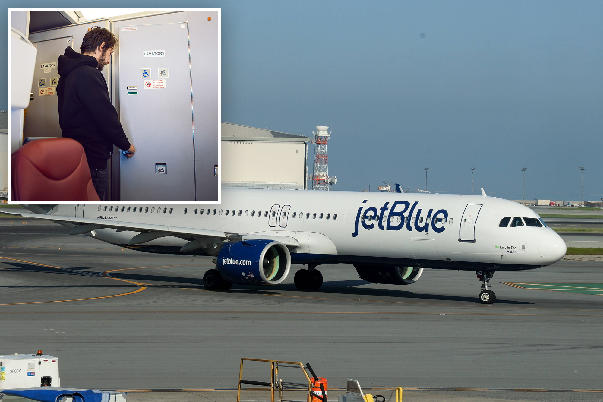 JetBlue flight grounded for hours after staff refuse to remove poop in ...