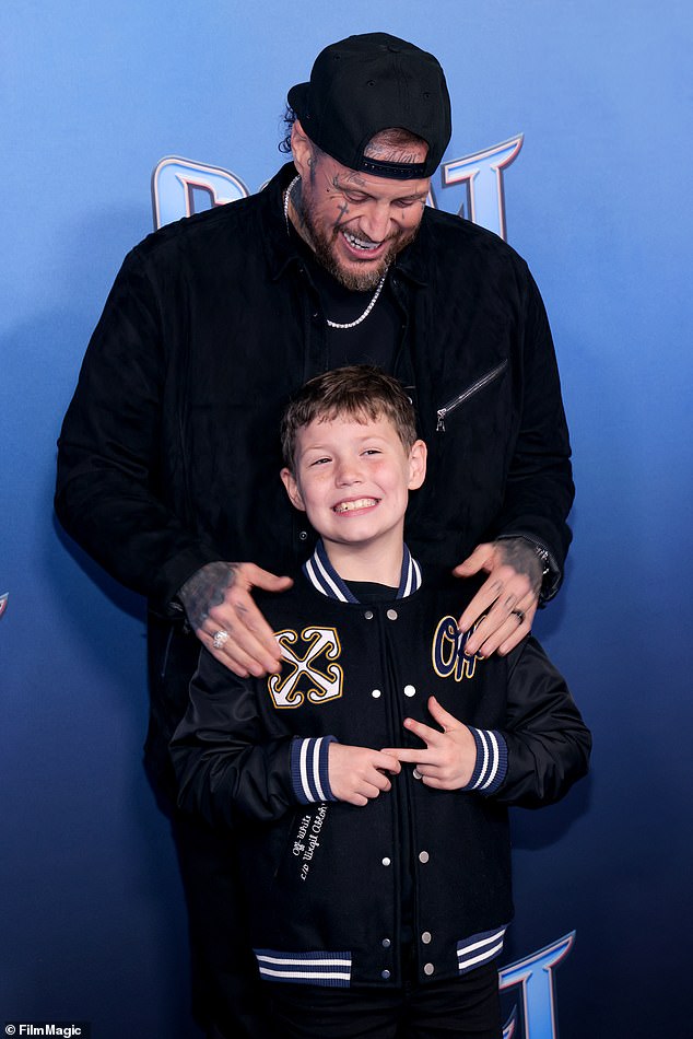 Jelly Roll's son Noah, 9, makes rare appearance as dad faces liberal ...