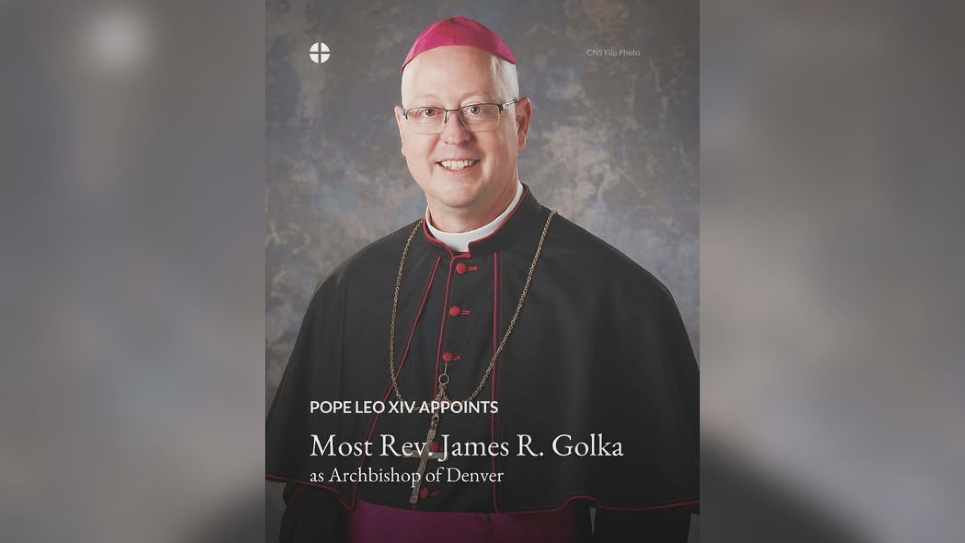 New archbishop from Grand Island appointed to lead Denver diocese