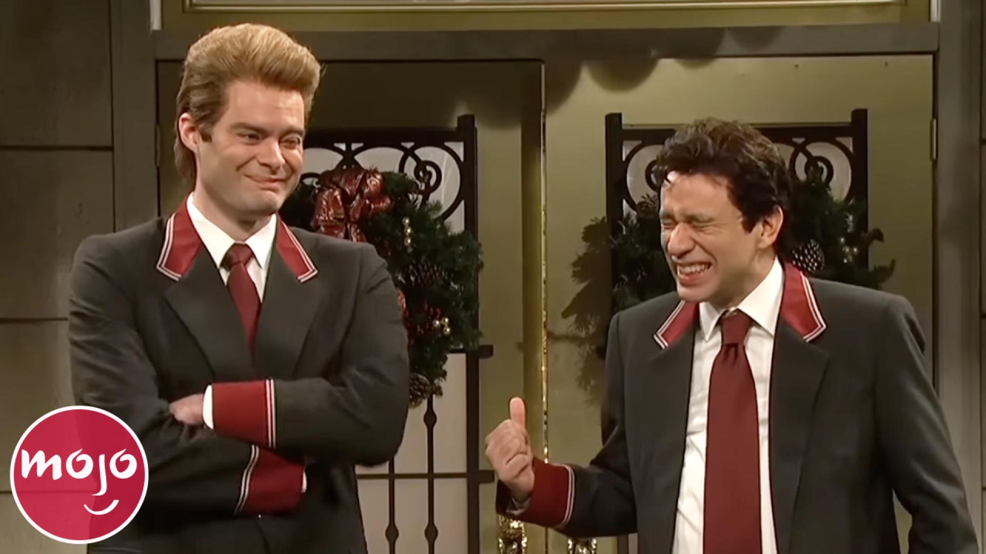 Top 20 times Bill Hader broke the SNL cast