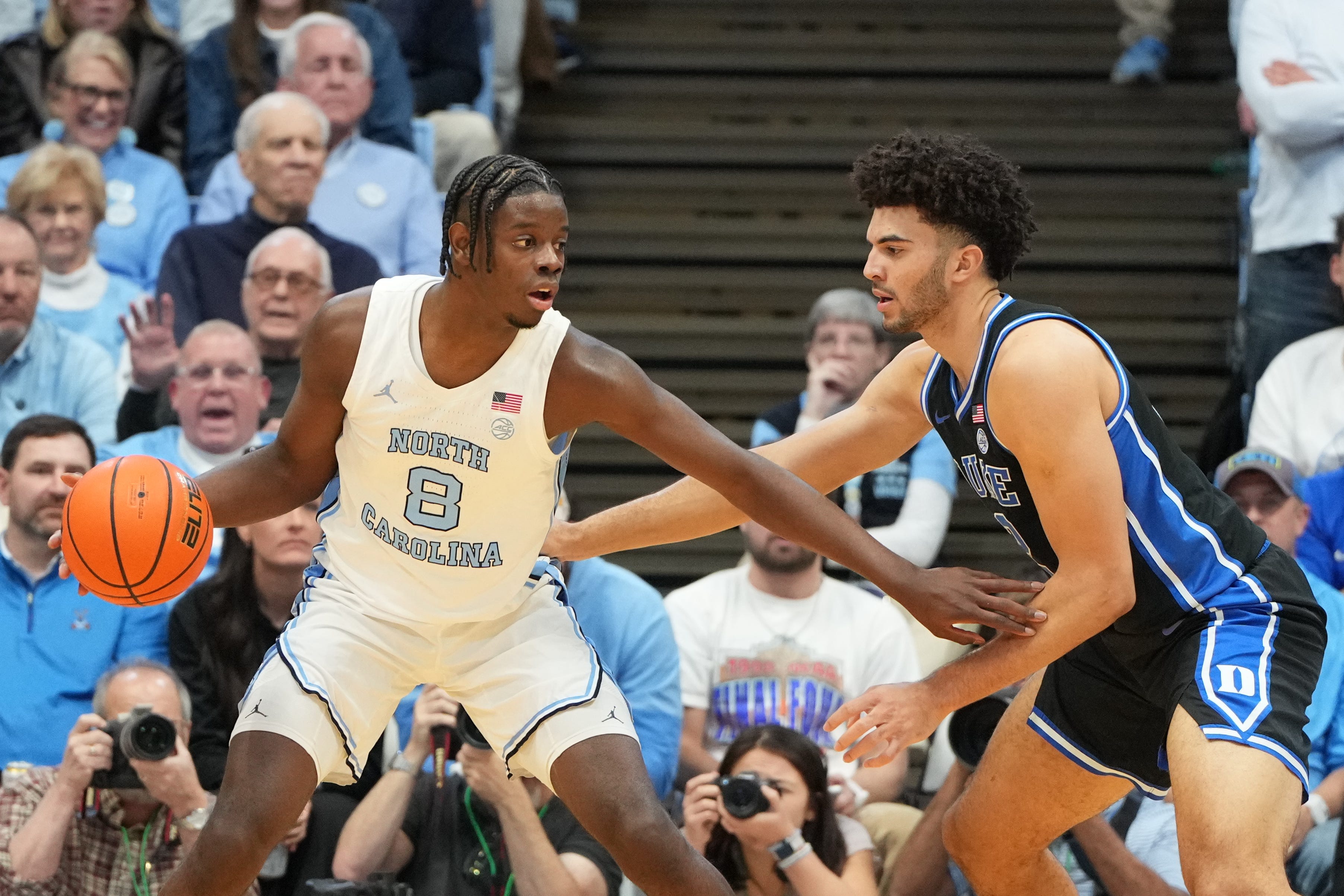 UNC basketball vs Duke highlights: Caleb Wilson, Seth Trimble lead Tar ...