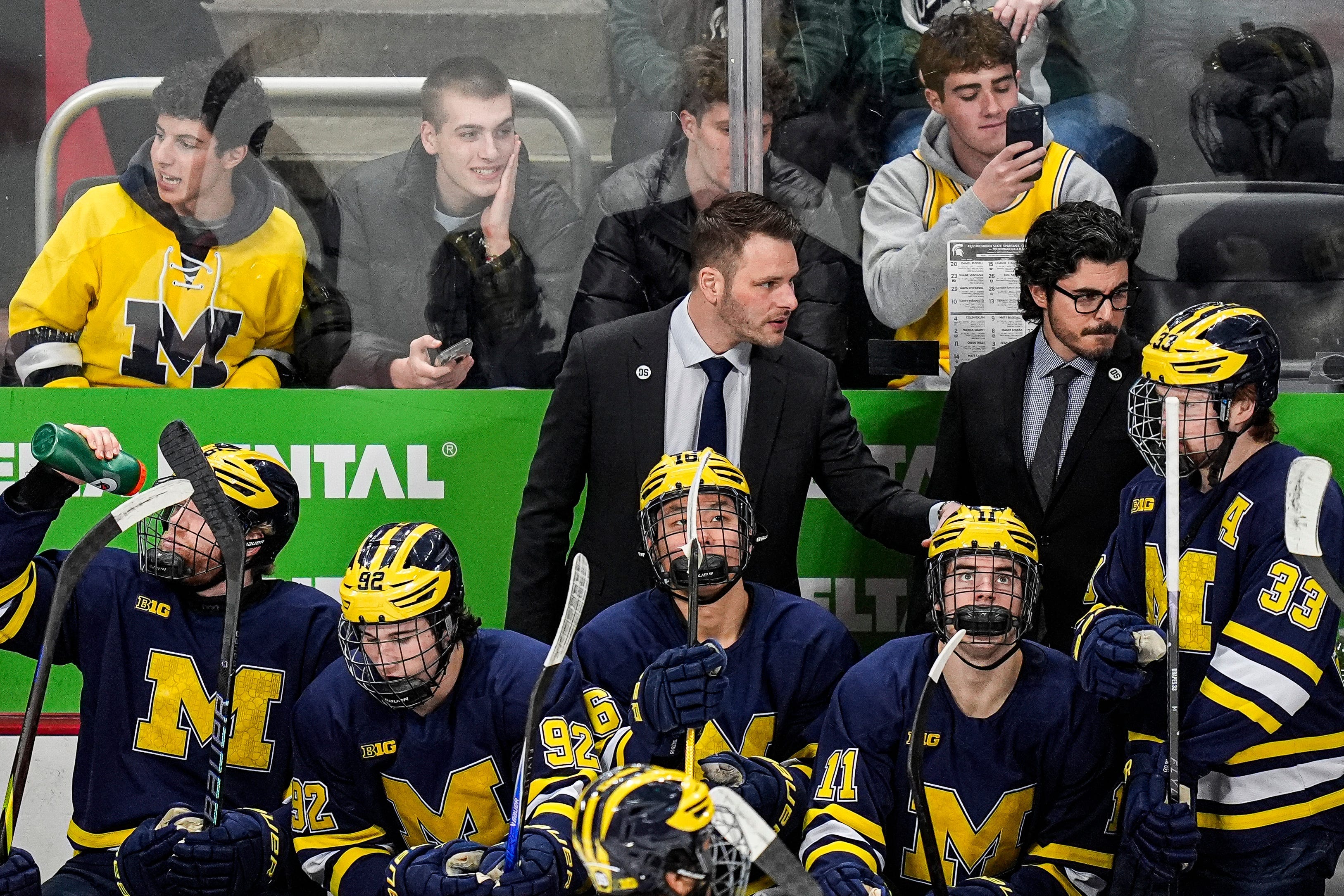 What Michigan HC Brandon Naurato said after loss to Michigan State
