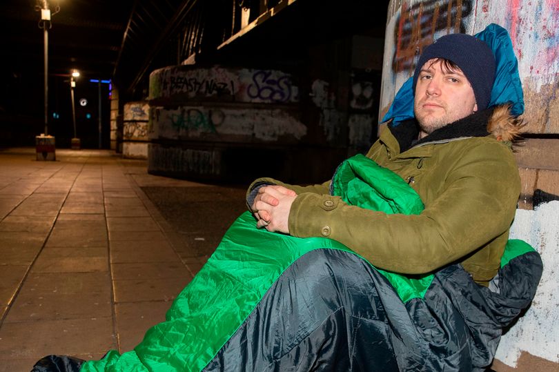 I tried sleeping rough on Glasgow's streets at night - I was constantly ...