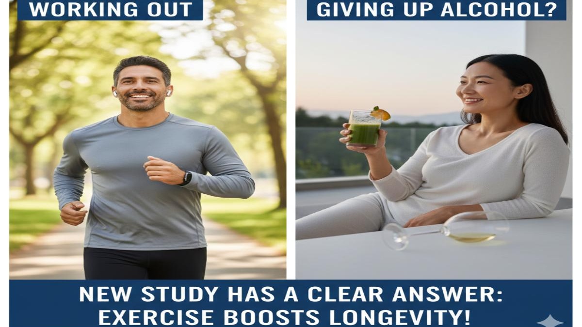 Whats Best for Longevity: Working Out or Giving Up Alcohol? New Study ...