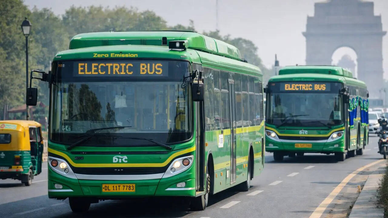 Delhi commuters take note: 500 new electric buses to hit city roads ...
