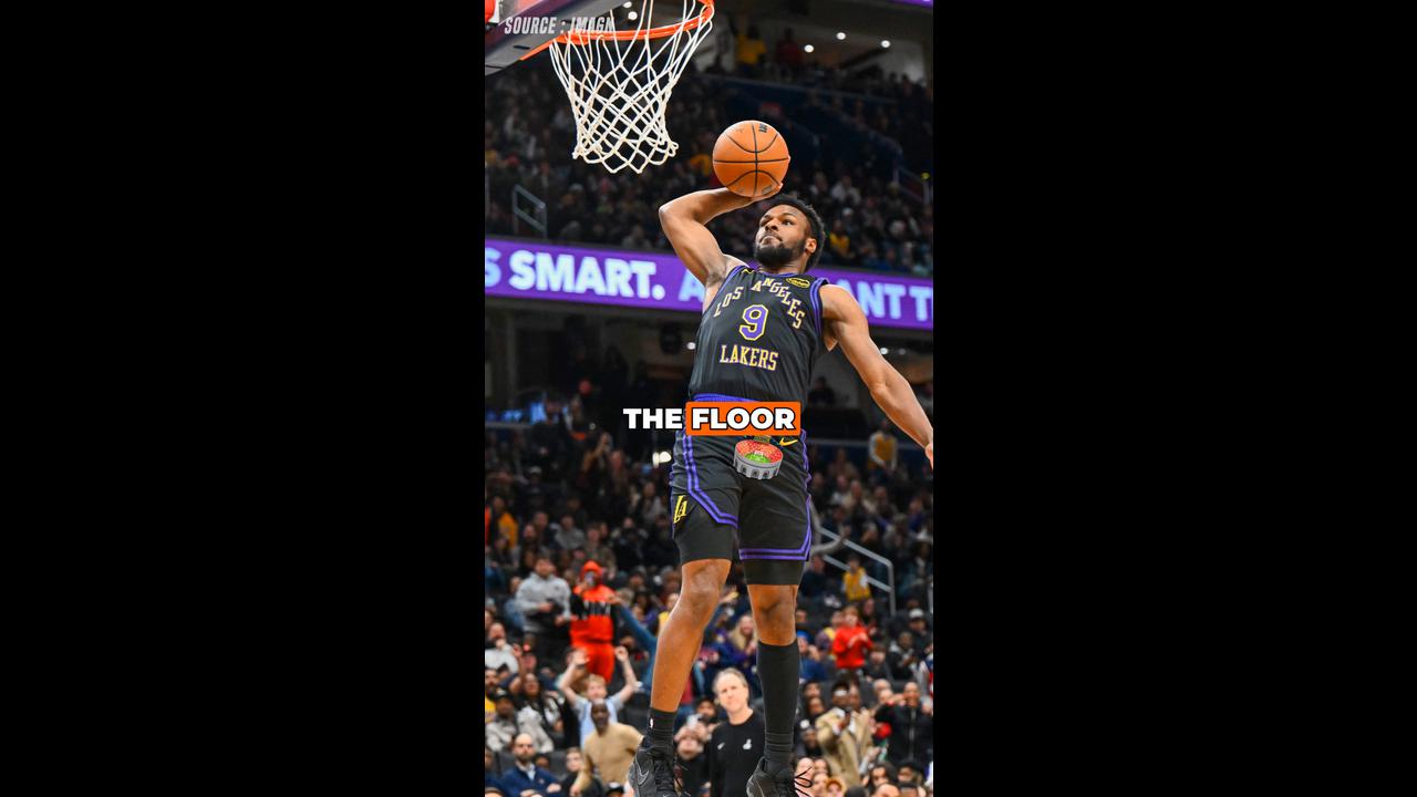 Bronny James throws down thunderous dunk and lights up the arena