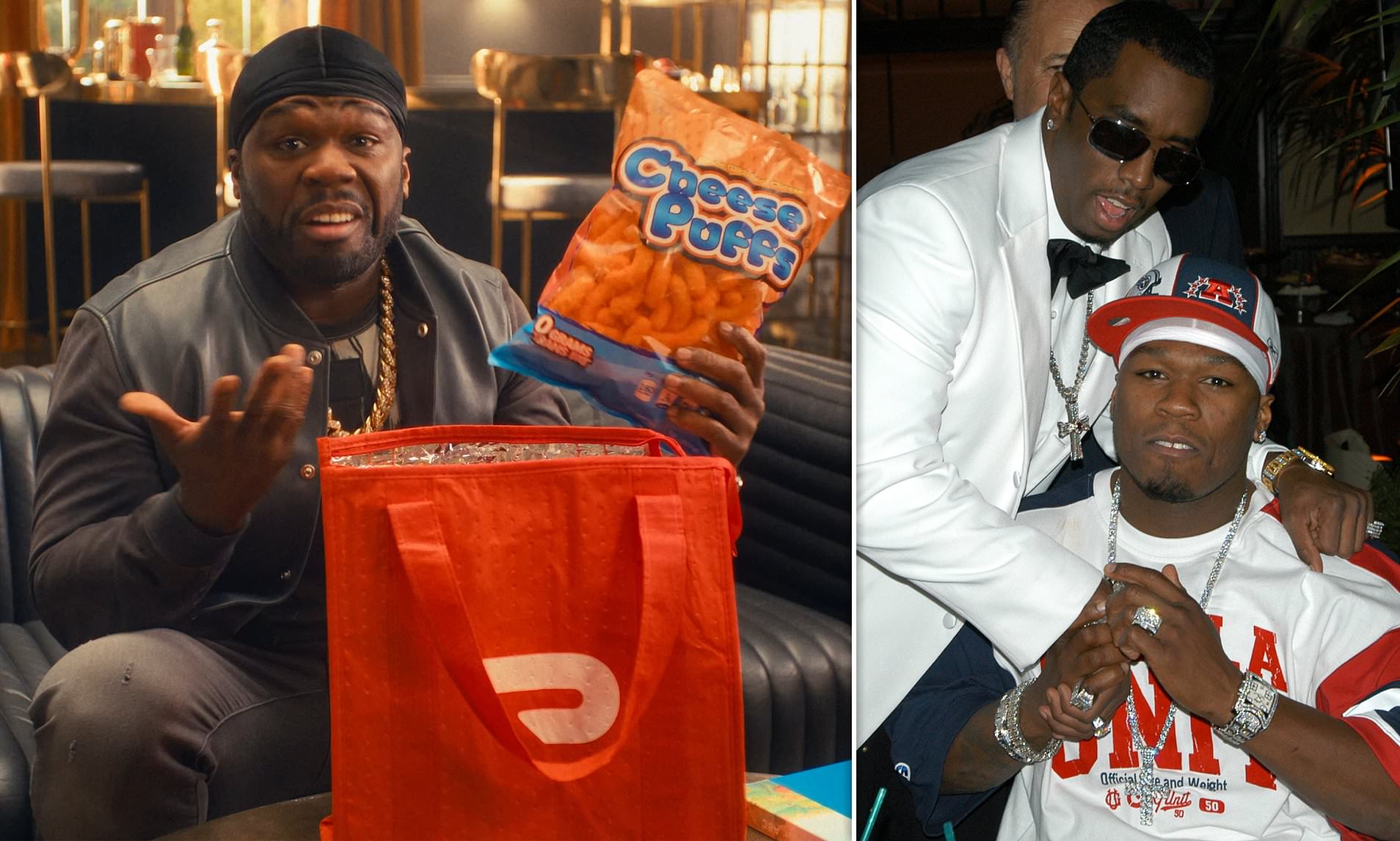 50 Cent takes brutal swipe at 'Cheese Puff' Diddy and longtime rap ...