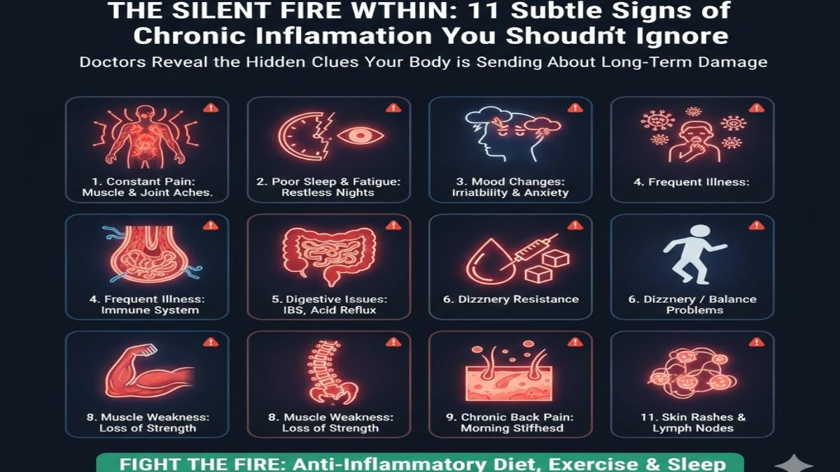 The Silent Fire Within: 11 Subtle Signs of Chronic Inflammation Youre ...