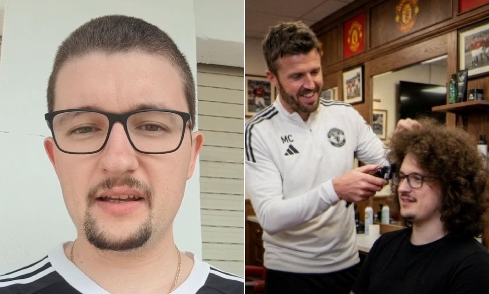 Man United fan who refused to cut his hair until his side won five in a ...
