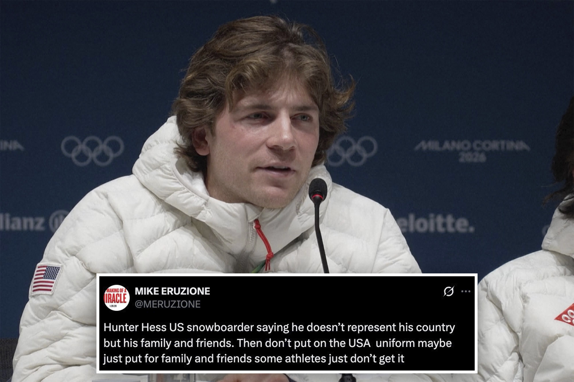 American skier Hunter Hess slammed by ‘Miracle on Ice’ legend for ...