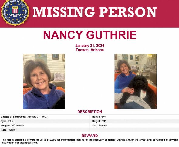 Nancy Guthrie security footage handed over to police backs alarming ...