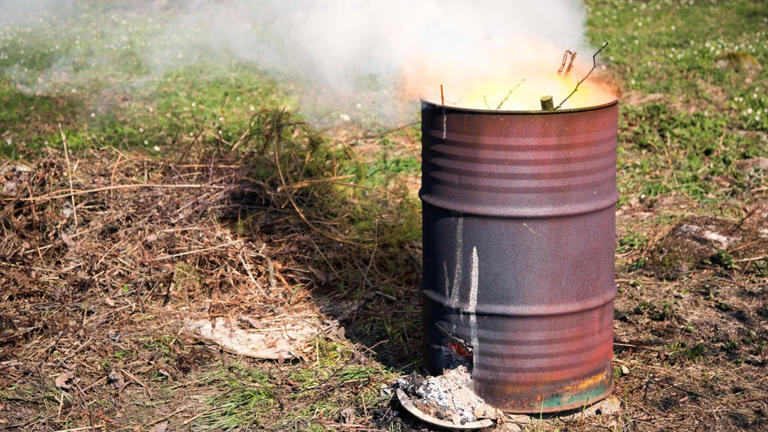 79-year-old man dies from injuries after burning possessions in barrel ...