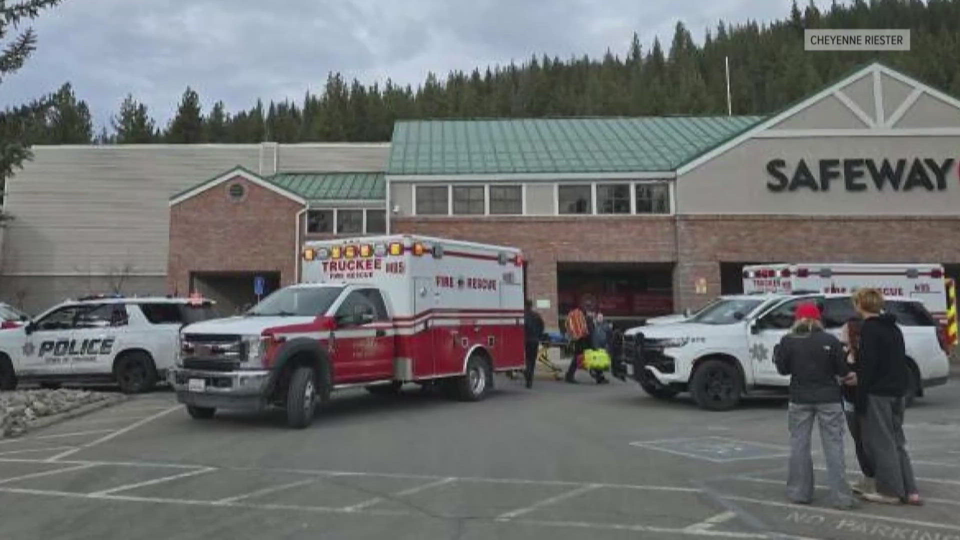 Man arrested after injuring four in vehicle collision outside Truckee ...