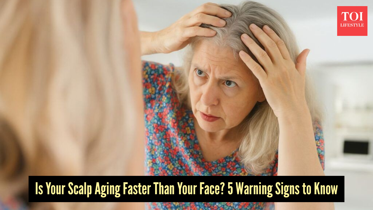 5 signs your scalp is aging faster than your skin
