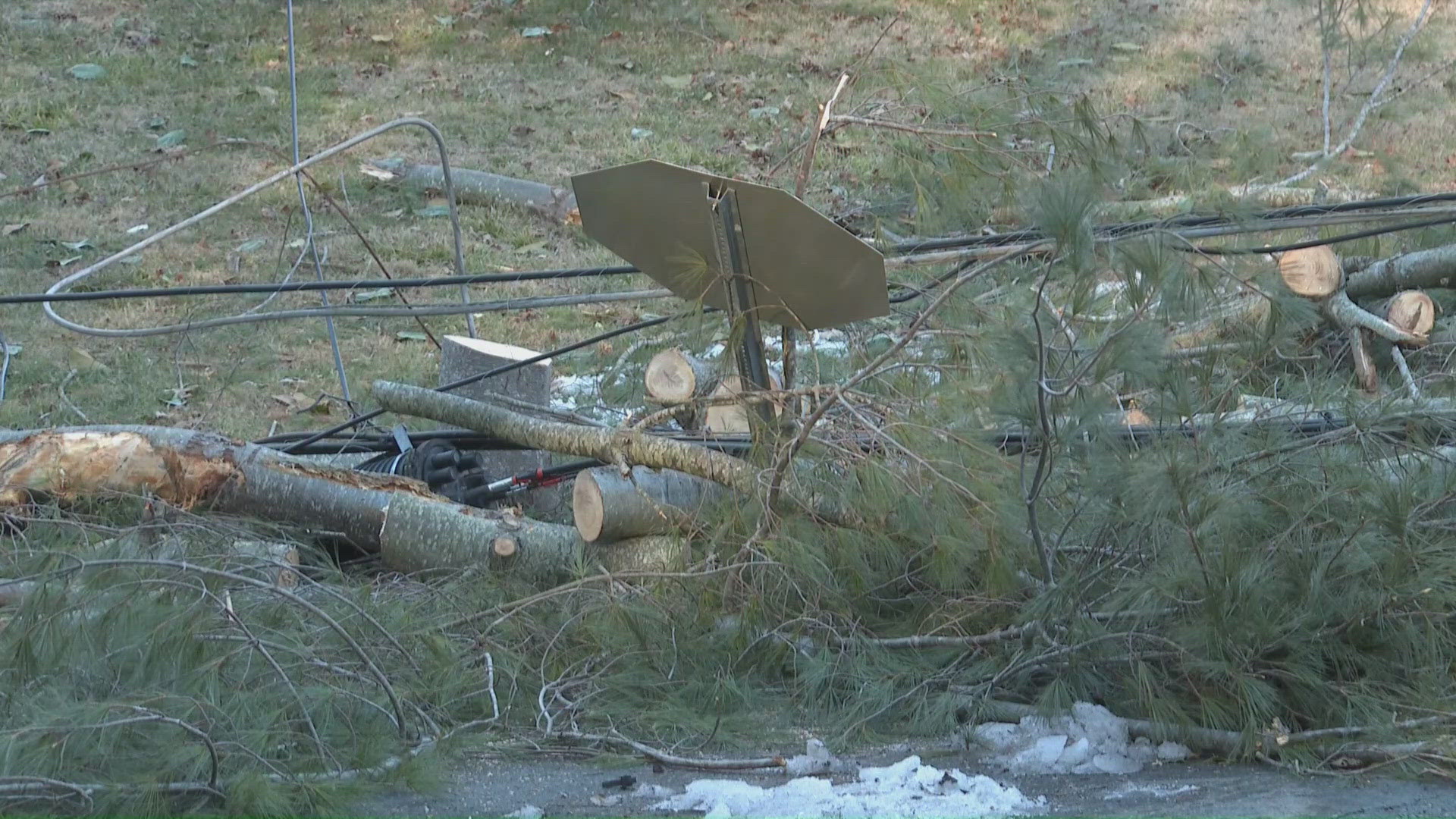 High winds cause downed trees, power outages in the Triad