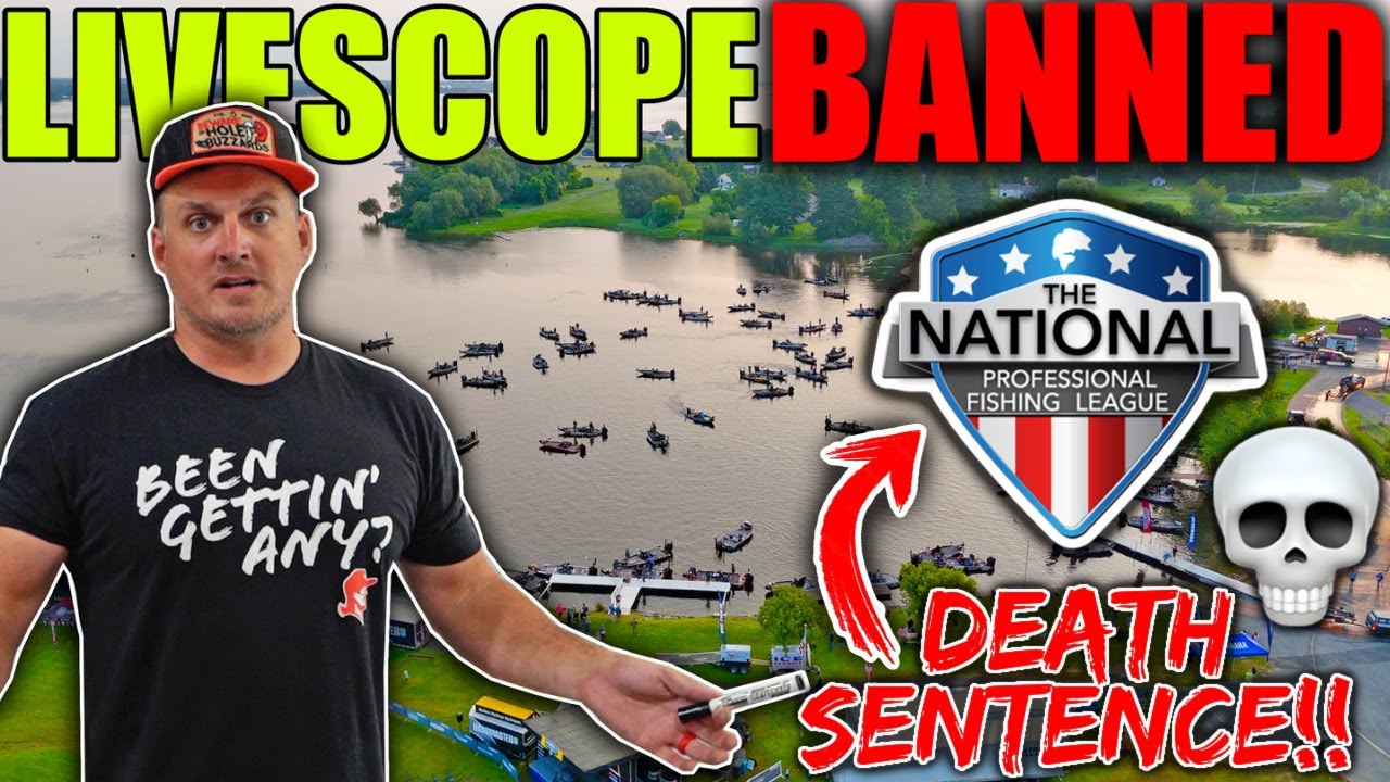Professional fishing banned Livescope and will pay for it