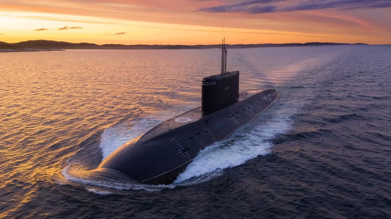 Diesel engines need air, submarines run underwater, so how do diesel ...