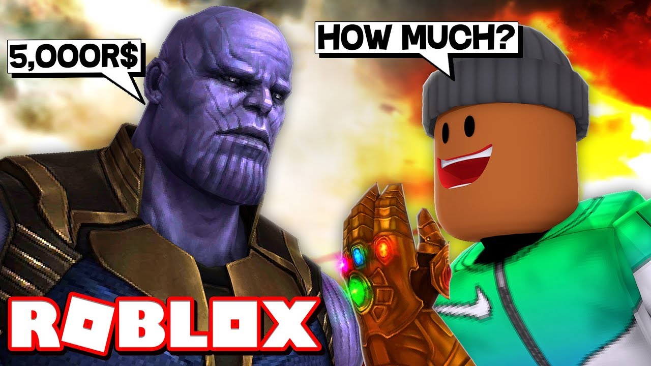 Watch me spend every single Robux to unleash Thanos!