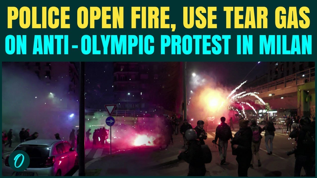 Olympics breaking: Italian police fire tear gas, bullets to quell ...