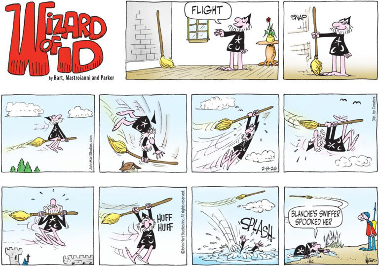 The latest 'Wizard of Id' comics by Parker and Hart