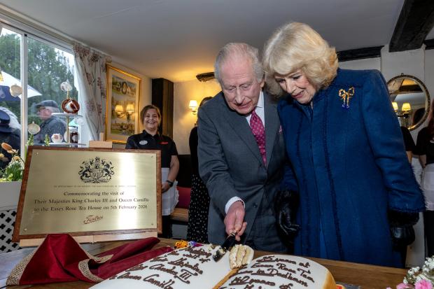 Essex patisserie made the special cake enjoyed by the King and Queen