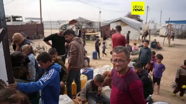 Gazans daily fight for survival amid harsh winter weather